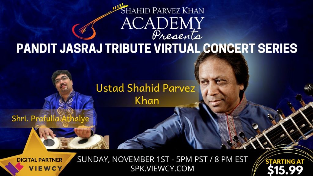 Ustad Shahid Parvez Khan (Sitar) – Raag-Mala Toronto